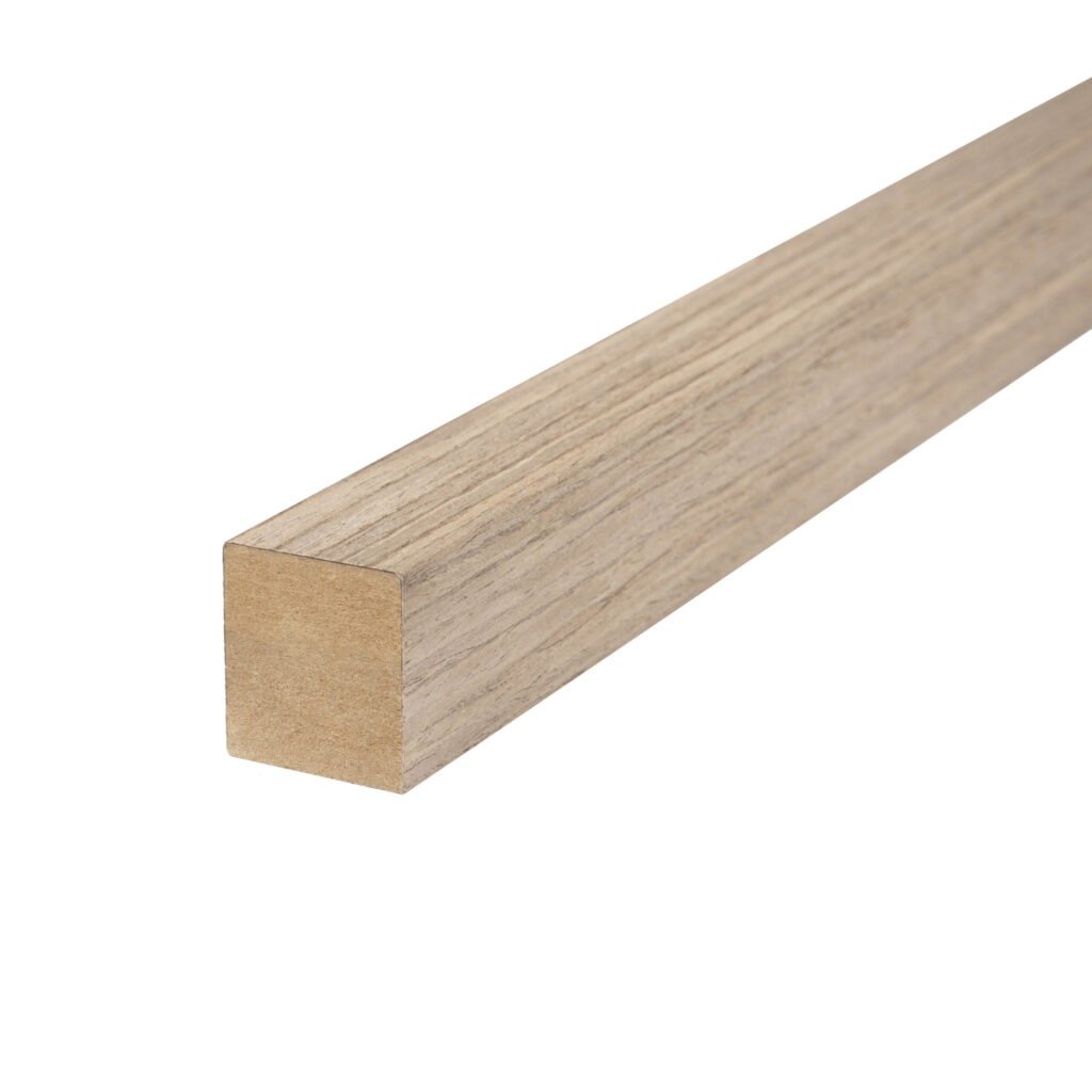 Slat Wall Natural Oak Top Trim | The Wall Exchange