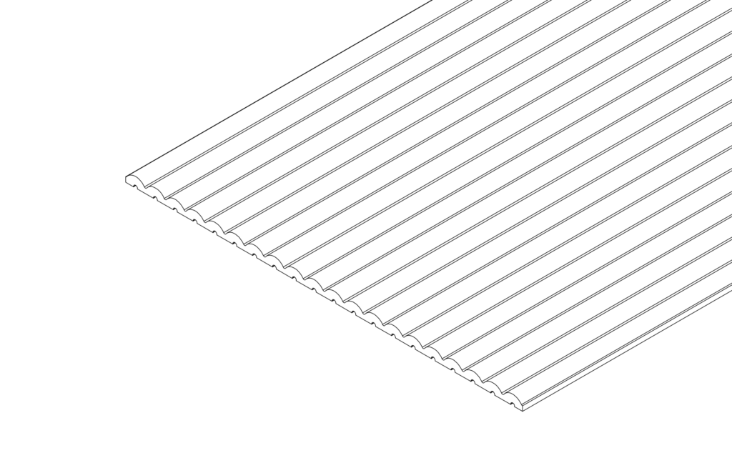 Reeded MDF Panels | Ribbed MDF Panels | The Wall Exchange