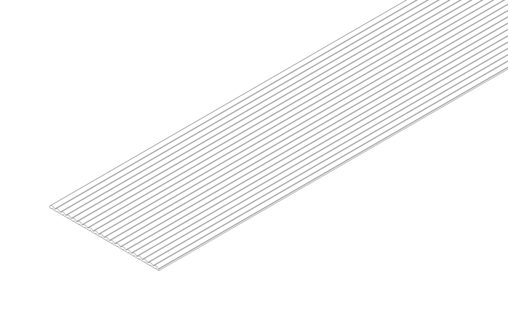 Reeded MDF Panels | Ribbed MDF Panels | The Wall Exchange