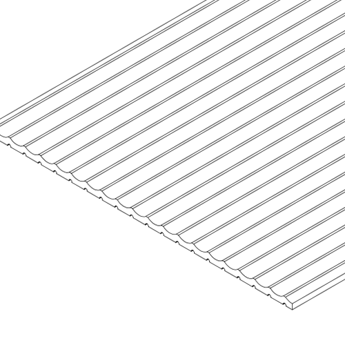 Reeded MDF Panels | Ribbed MDF Panels | The Wall Exchange